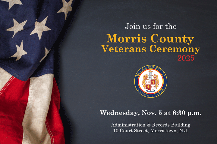 Morris County to Honor Veterans at Annual Ceremony on November 5 ...