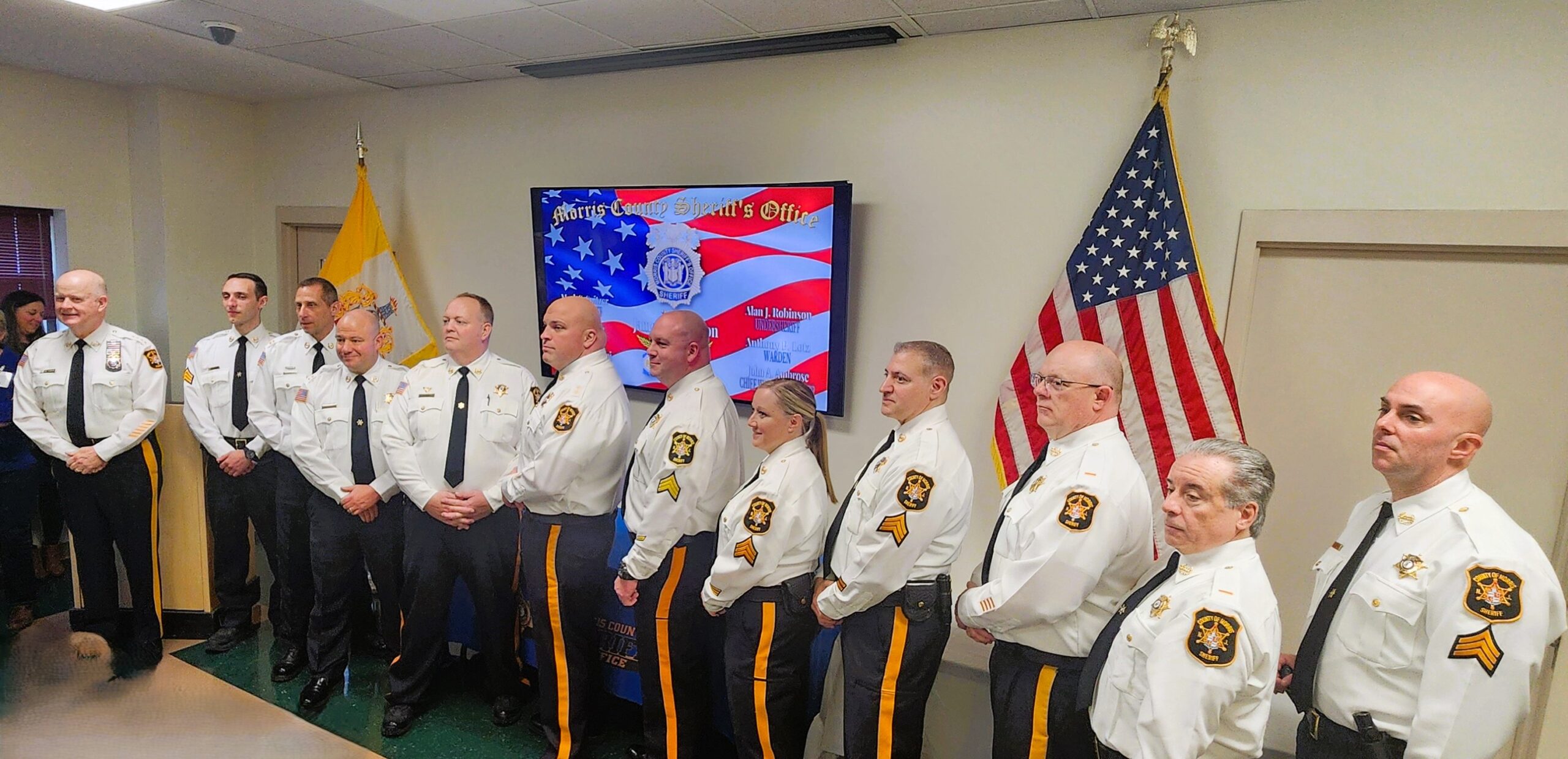 Sheriff Gannon Promotes Eleven Correctional Police Officers at Morris ...