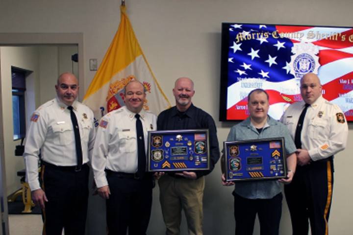 Decades of Service Recognized as Four Morris County Officers Retire ...